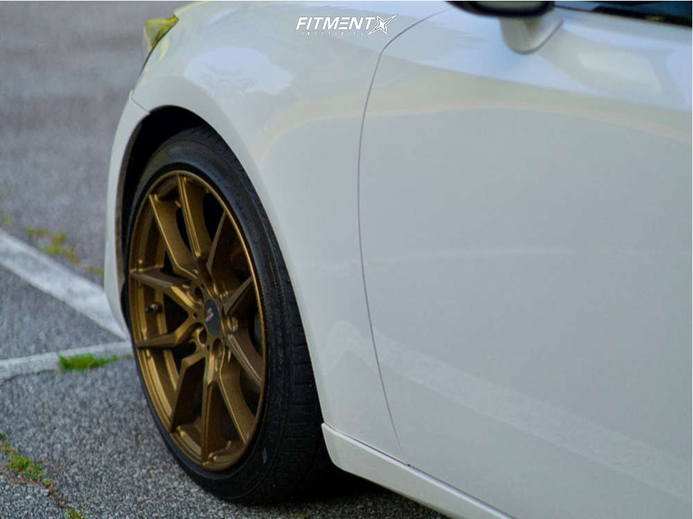 2017 Lexus IS300 Base with 18x8.5 Option Lab R716 and Goodyear 245x35 ...