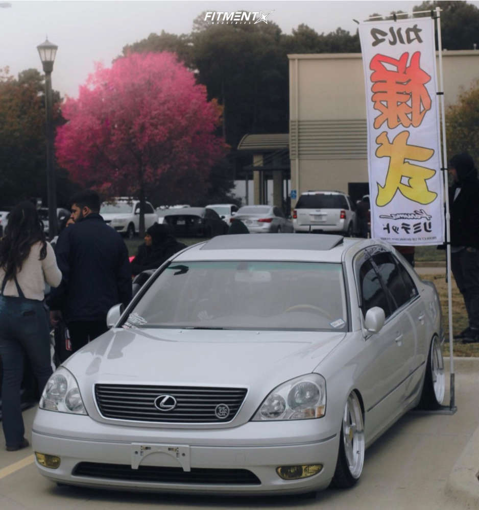 2002 Lexus LS430 Modern Luxury with 19x9 ESR Cr5 and Farroad 215x35 on Air Suspension | 2673310 ...