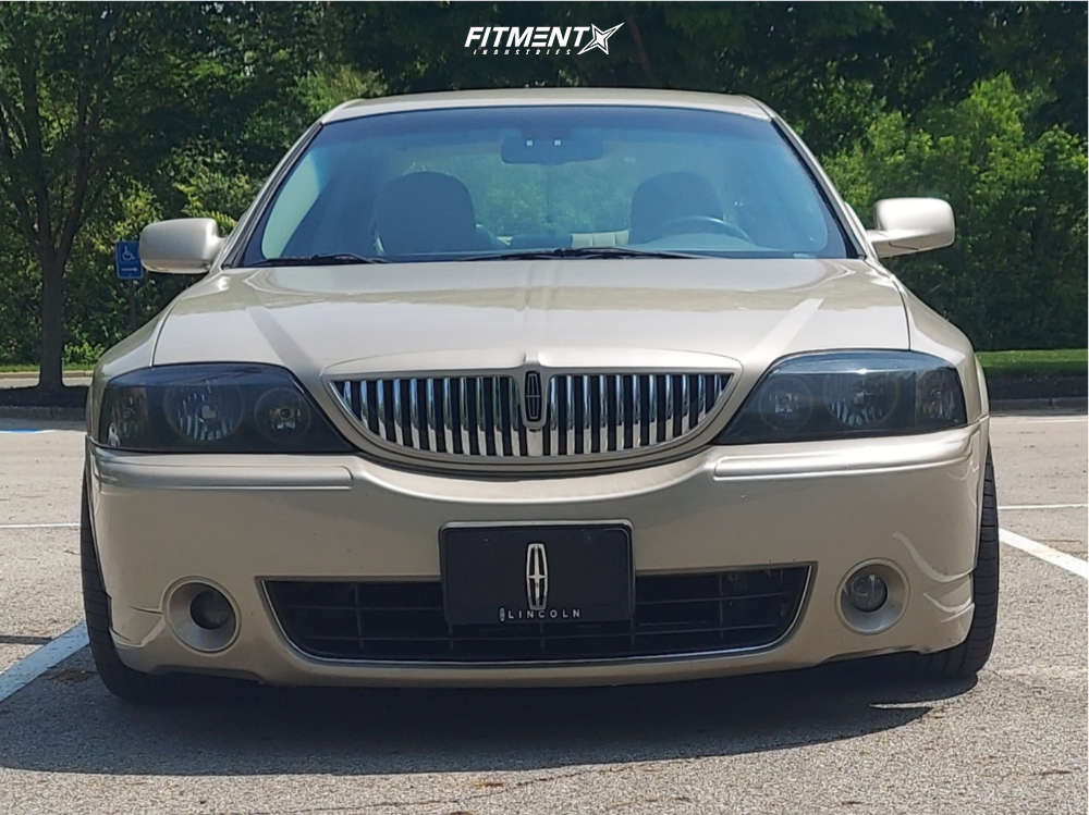 2006 Lincoln LS Base with 19x8.5 MRR Vp3 and Michelin 245x40 on ...