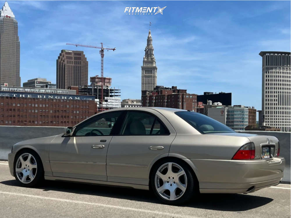 2006 Lincoln LS Base with 19x8.5 MRR Vp3 and Michelin 245x40 on ...