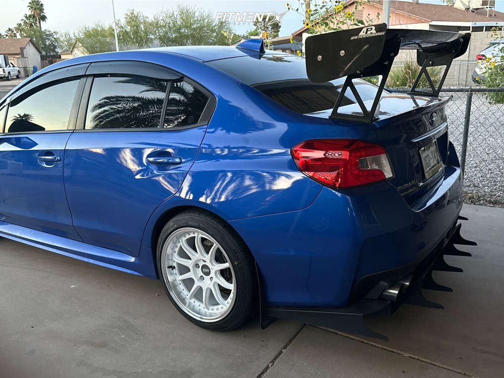 2018 Subaru WRX Base with 18x9.5 ESR Cs12 and Toyo Tires 255x45 on ...
