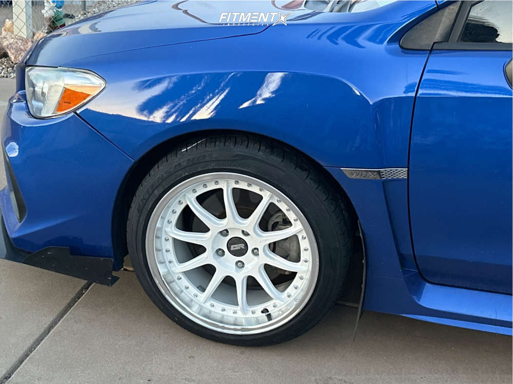 2018 Subaru WRX Base with 18x9.5 ESR Cs12 and Toyo Tires 255x45 on ...