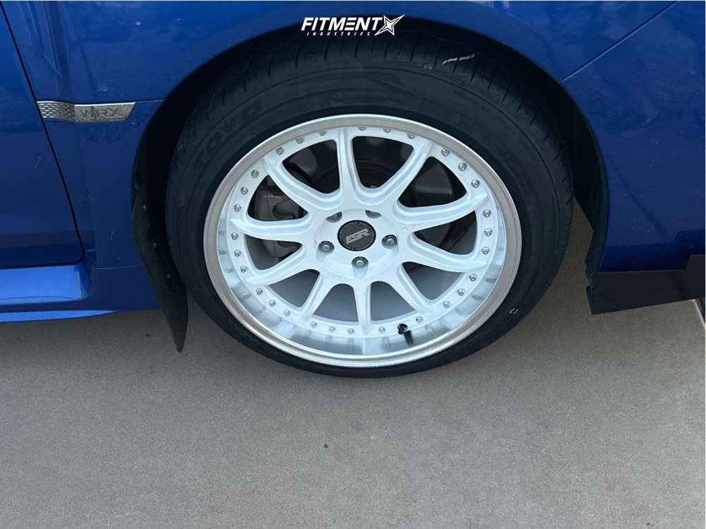 2018 Subaru WRX Base with 18x9.5 ESR Cs12 and Toyo Tires 255x45 on ...