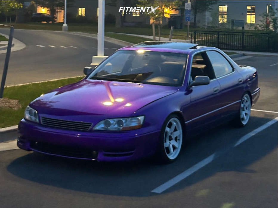 1994 Lexus ES300 Base with 17x8 AVID1 AV6 and BFGoodrich 205x40 on ...