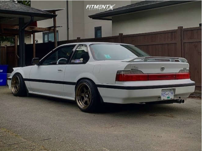 1991 Honda Prelude 2.0 Si with 15x8 MST Time Attack and Nankang 195x45 ...