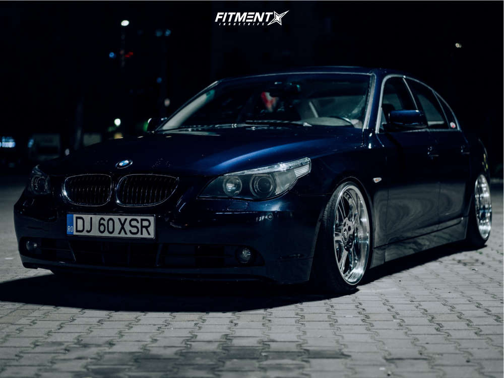 2004 BMW 525i Base with 19x9.5 Weds Kranze Cerberus I and Toyo Tires ...