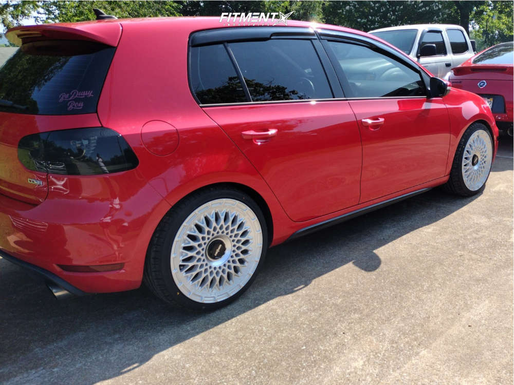 2013 Volkswagen GTI Base with 19x8.5 Rotiform Lhr-m and Sailun 235x35 ...