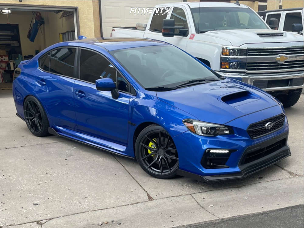 2018 Subaru WRX Limited with 19x8.5 XXR 559 and Centennial 245x35 on Coilovers | 2675611 ...