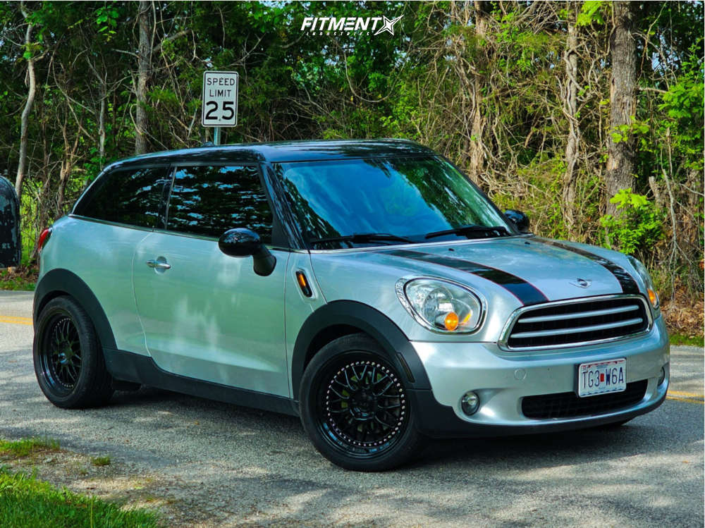 2014 Mini Cooper Paceman Base with 18x8.5 ESR Sr01 and Vercelli 245x40 ...