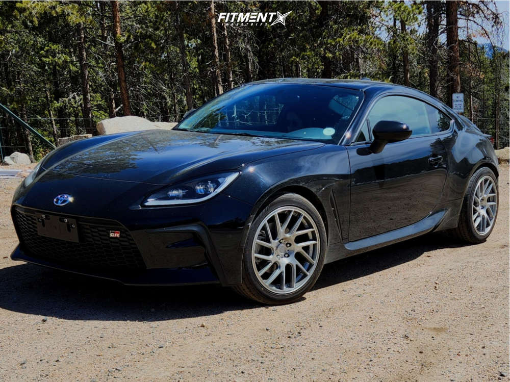 2022 Toyota GR86 Base with 18x8.5 Anovia Elder and Yokohama 245x40 on ...