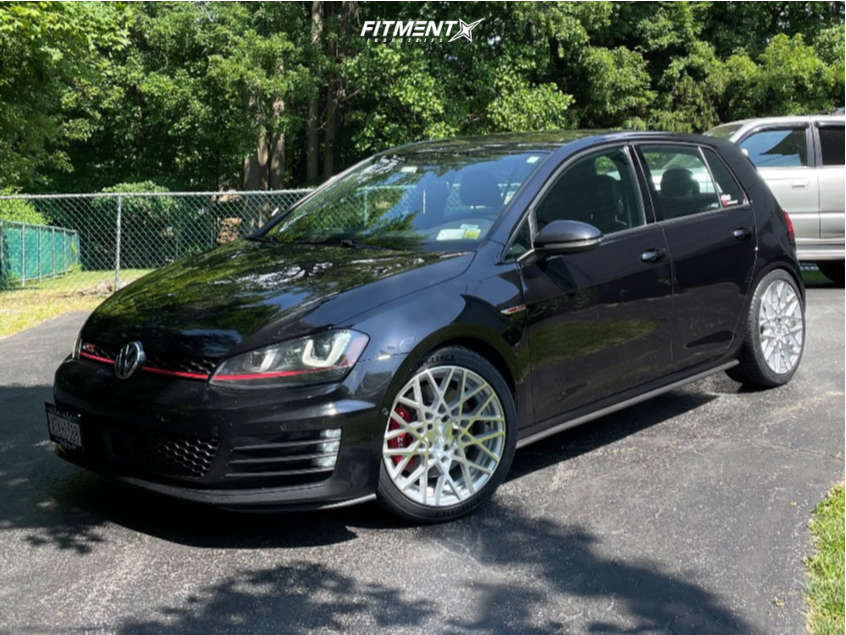 2016 Volkswagen GTI Autobahn with 18x8.5 Rotiform Blq and Michelin ...