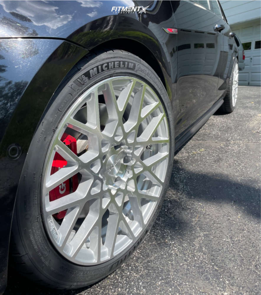 2016 Volkswagen GTI Autobahn with 18x8.5 Rotiform Blq and Michelin ...
