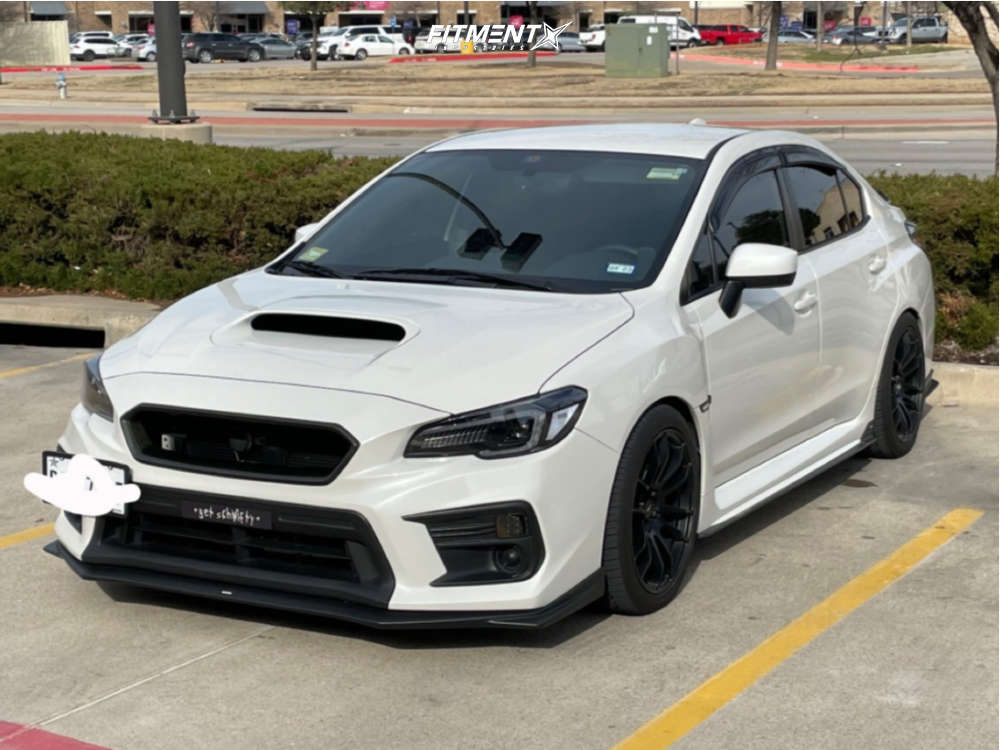 2020 Subaru WRX Base with 18x8.5 AVID1 Av20 and Toyo Tires 245x35 on ...