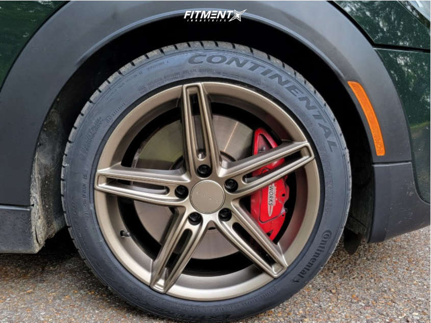 2017 Mini Cooper John Cooper Works with 17x7.5 Drag Dr73 and ...