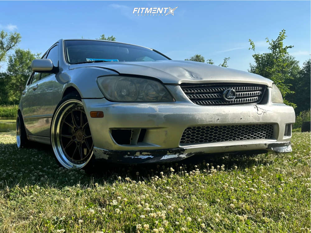 2003 Lexus IS300 Base with 18x9.5 Aodhan Ds08 and Lexani 225x40 on ...