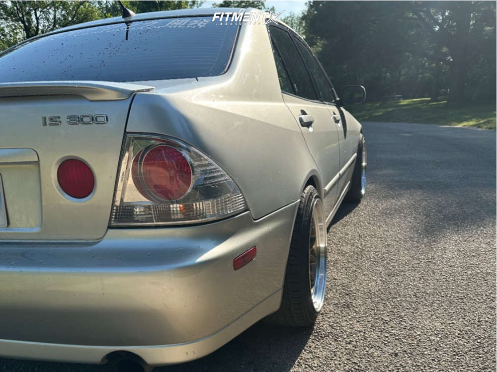 2003 Lexus IS300 Base with 18x9.5 Aodhan Ds08 and Lexani 225x40 on ...