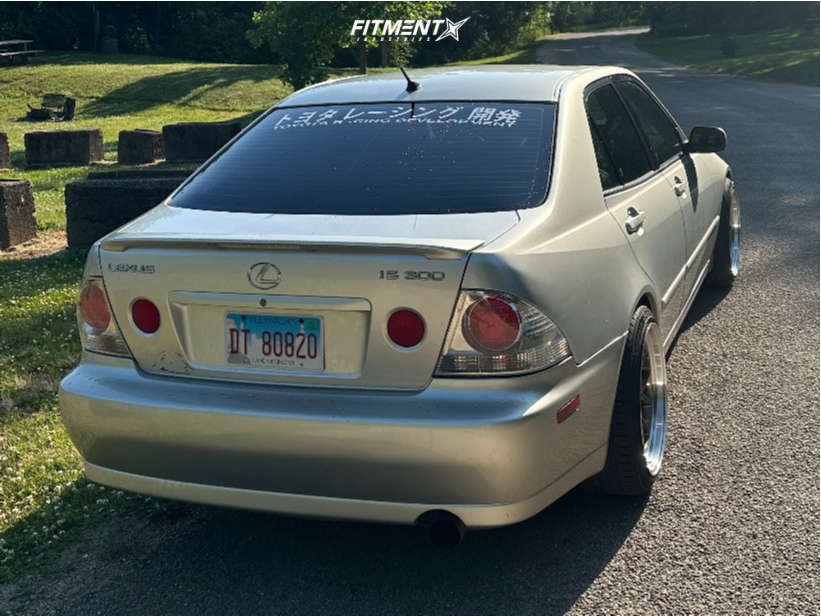 2003 Lexus IS300 Base with 18x9.5 Aodhan Ds08 and Lexani 225x40 on ...