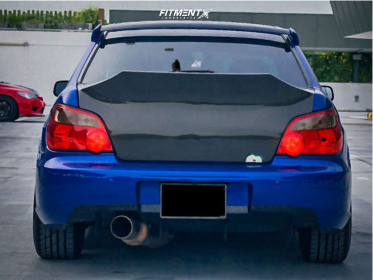 2007 Subaru Impreza WRX with 18x9.5 Rota Grid and Bridgestone 235x40 on Coilovers | 2677825 ...