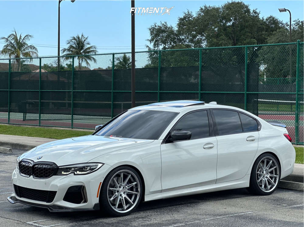 2020 BMW M340i XDrive Base with 20x9 Ferrada Cm2 and Atlas 255x30 on Lowering Springs | 2678324 ...
