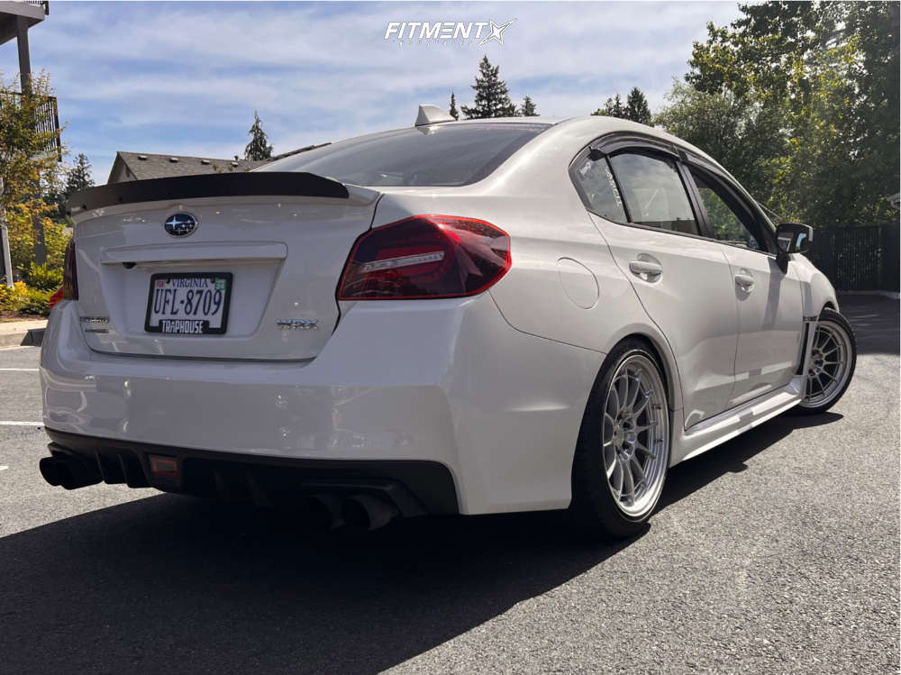 2020 Subaru WRX Premium with 18x9.5 Enkei Nt03m and Dunlop 245x40 on ...