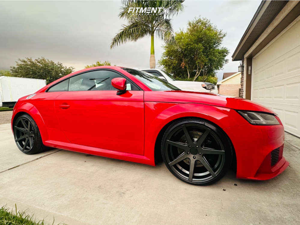 2016 Audi TT Quattro S with 19x9.5 Rohana Rc22 and Continental 235x35 ...