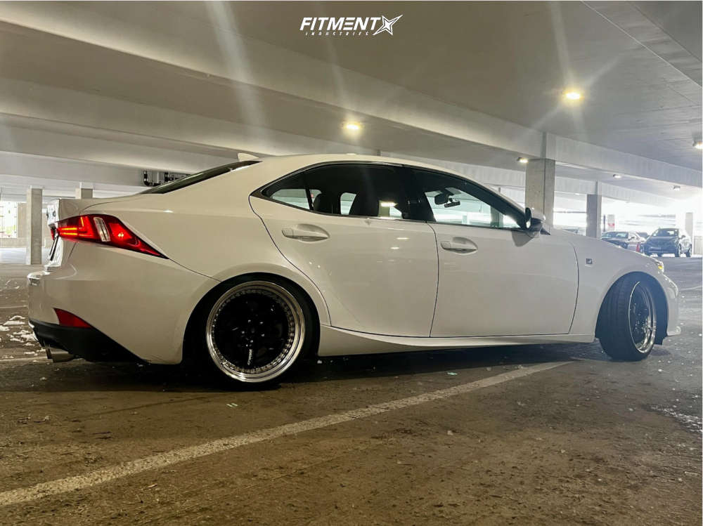 2016 Lexus IS300 F Sport with 19x8.5 Work Meister S1 3P and Hankook ...