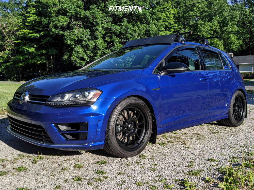 2016 Volkswagen Golf R Base with 18x8.5 Konig Hypergram and Bridgestone ...