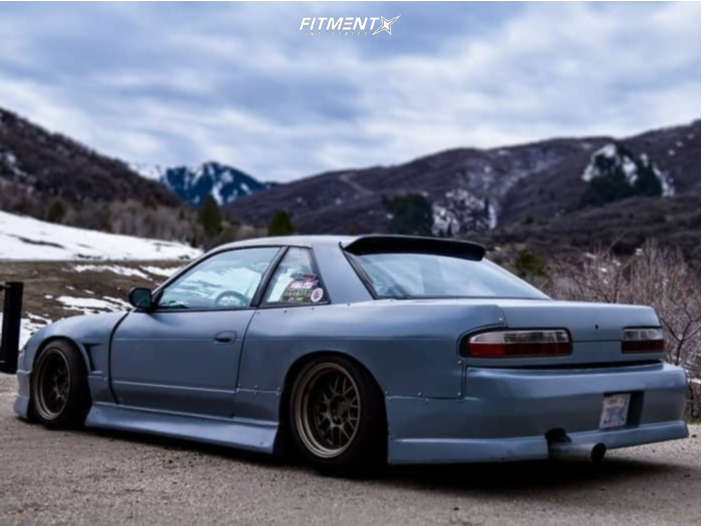 1990 Nissan 240SX SE with 16x9 7Twenty Style 44 and Falken 225x35 on ...