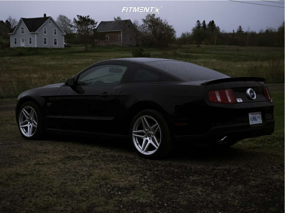 2010 Ford Mustang GT with 19x9.5 ESR Rf15 and General 255x40 on ...