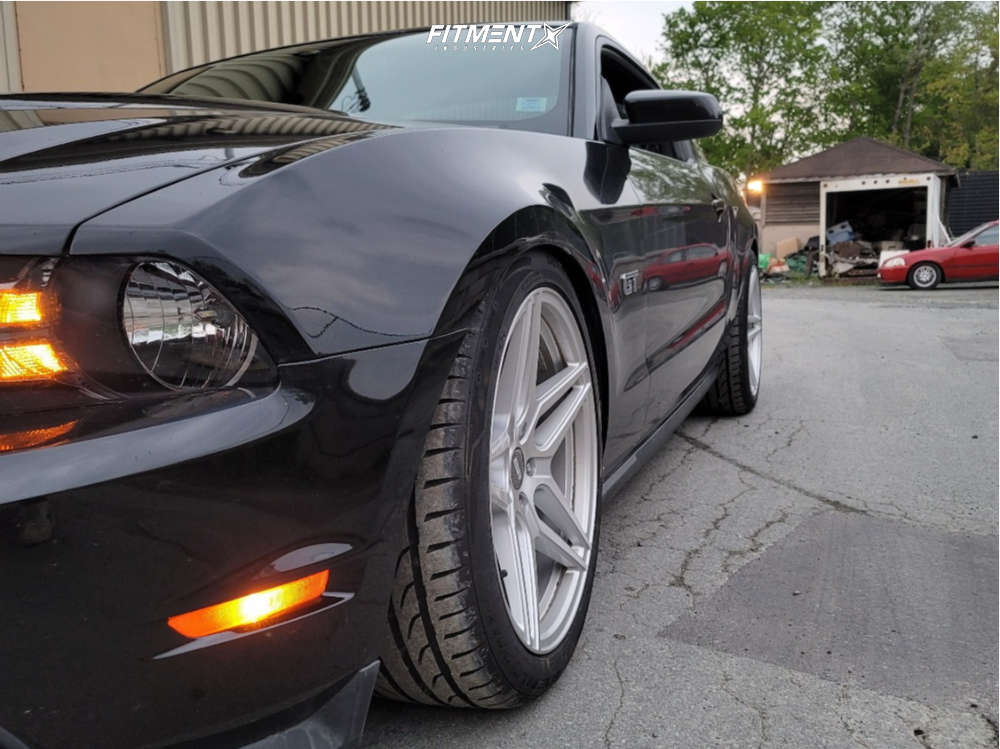 2010 Ford Mustang GT with 19x9.5 ESR Rf15 and General 255x40 on ...