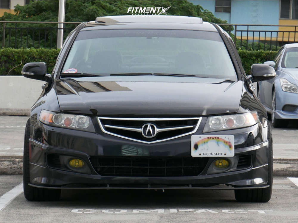 2007 Acura TSX Base with 18x9.5 Konig Hypergram and Nexen 245x40 on ...