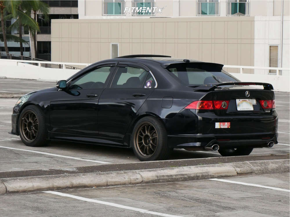 2007 Acura TSX Base with 18x9.5 Konig Hypergram and Nexen 245x40 on ...