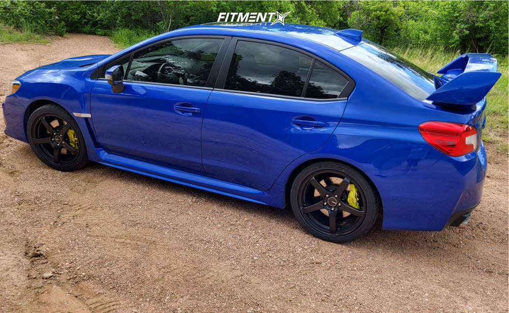 2020 Subaru WRX STI Limited with 18x8.5 Enkei Kojin and Falken 245x40 ...