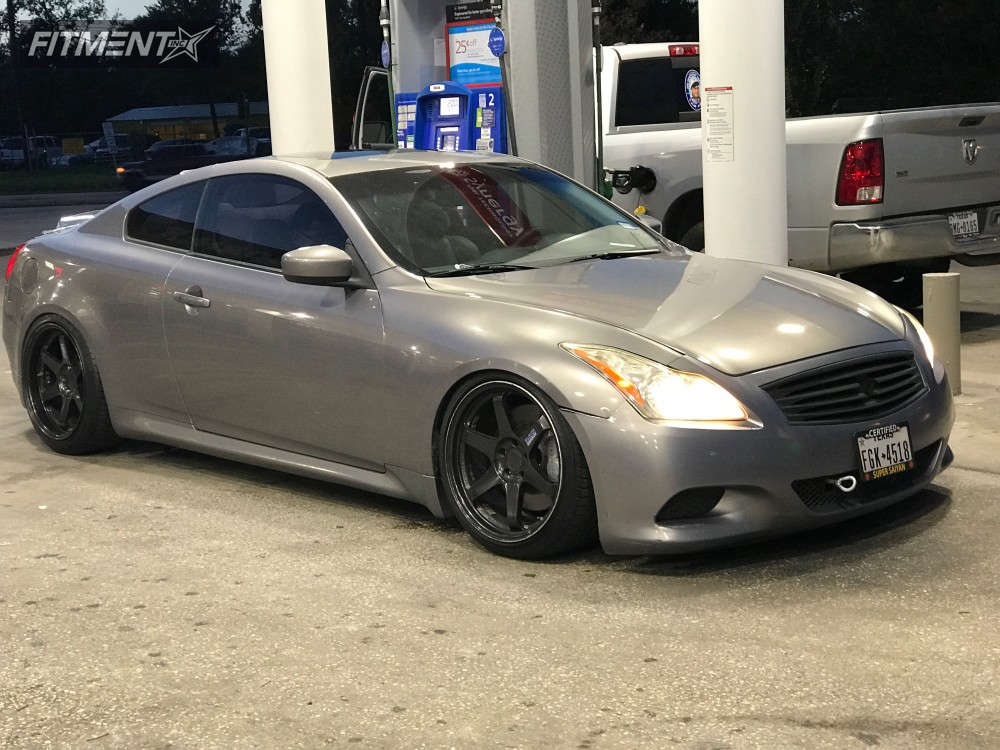 2008 INFINITI G37 Sport with 19x9.5 Volk Te37 and Accelera 255x35 on ...