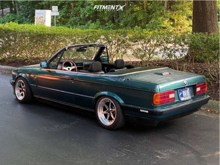 1993 BMW 325i Base with 15x8 SSR Longchamp and Nankang 195x50 on ...