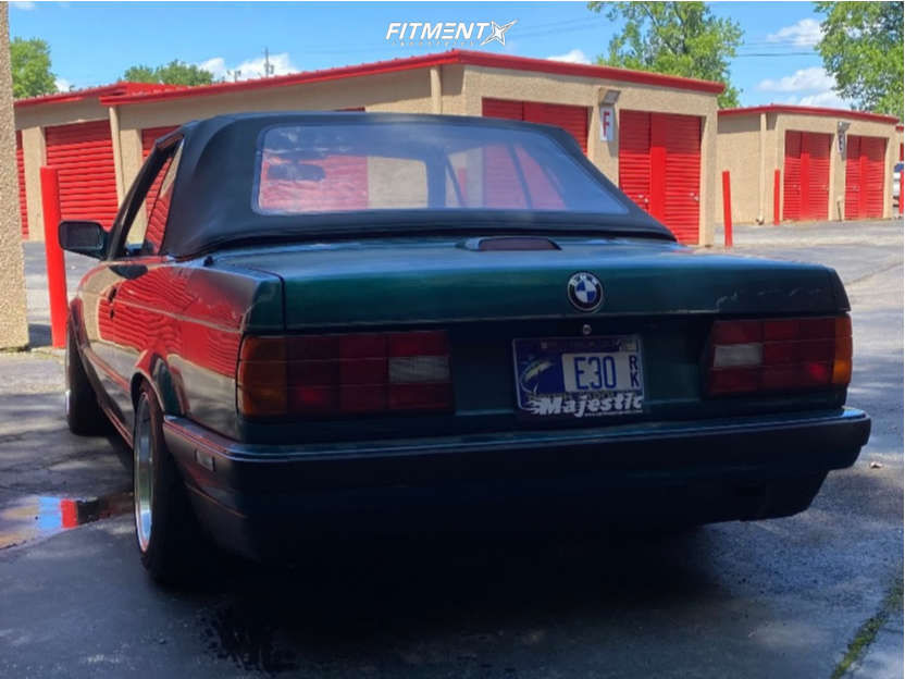 1993 BMW 325i Base with 15x8 SSR Longchamp and Nankang 195x50 on ...