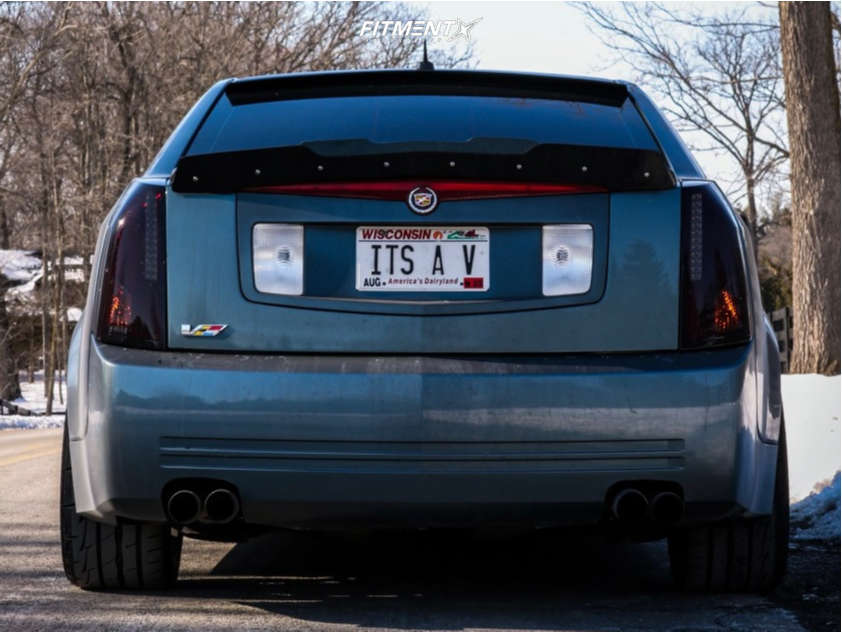 2006 Cadillac CTS V with 19x9 Forgestar F14 and Firestone 245x40 on ...