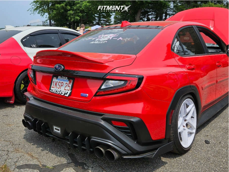 2022 Subaru WRX Premium with 18x9.5 Kansei Astro and Dunlop 245x40 on ...