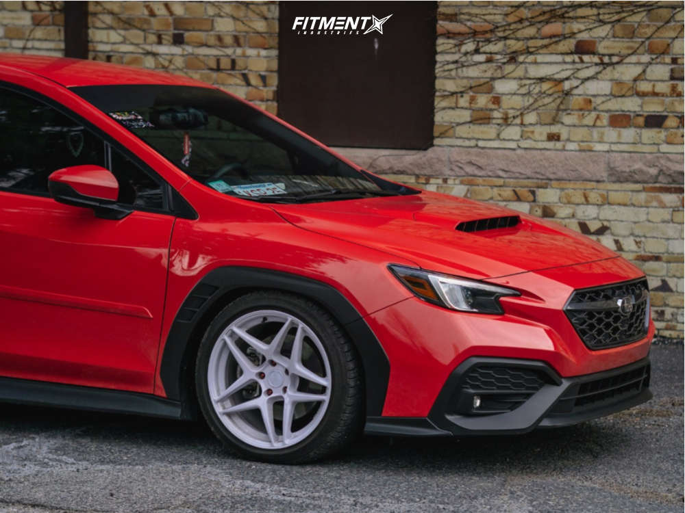 2022 Subaru WRX Premium with 18x9.5 Kansei Astro and Dunlop 245x40 on Coilovers | 2685443 ...