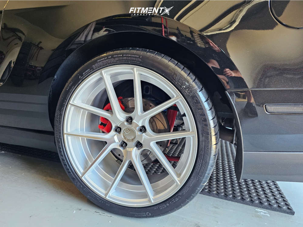 2012 Ford Mustang Shelby GT500 with 20x9 Aodhan Aff3 and Michelin ...