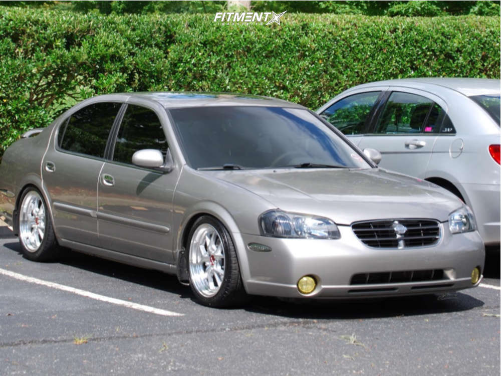 2000 Nissan Maxima GXE with 17x8.5 F1R F105 and Lexani 245x40 on ...