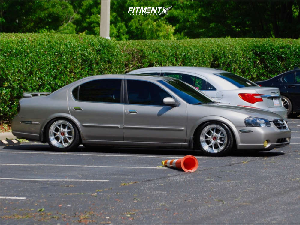 2000 Nissan Maxima GXE with 17x8.5 F1R F105 and Lexani 245x40 on ...