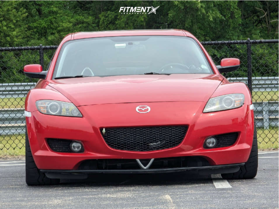 2004 Mazda RX-8 Base with 17x9 Anovia Kano and Falken 255x40 on ...