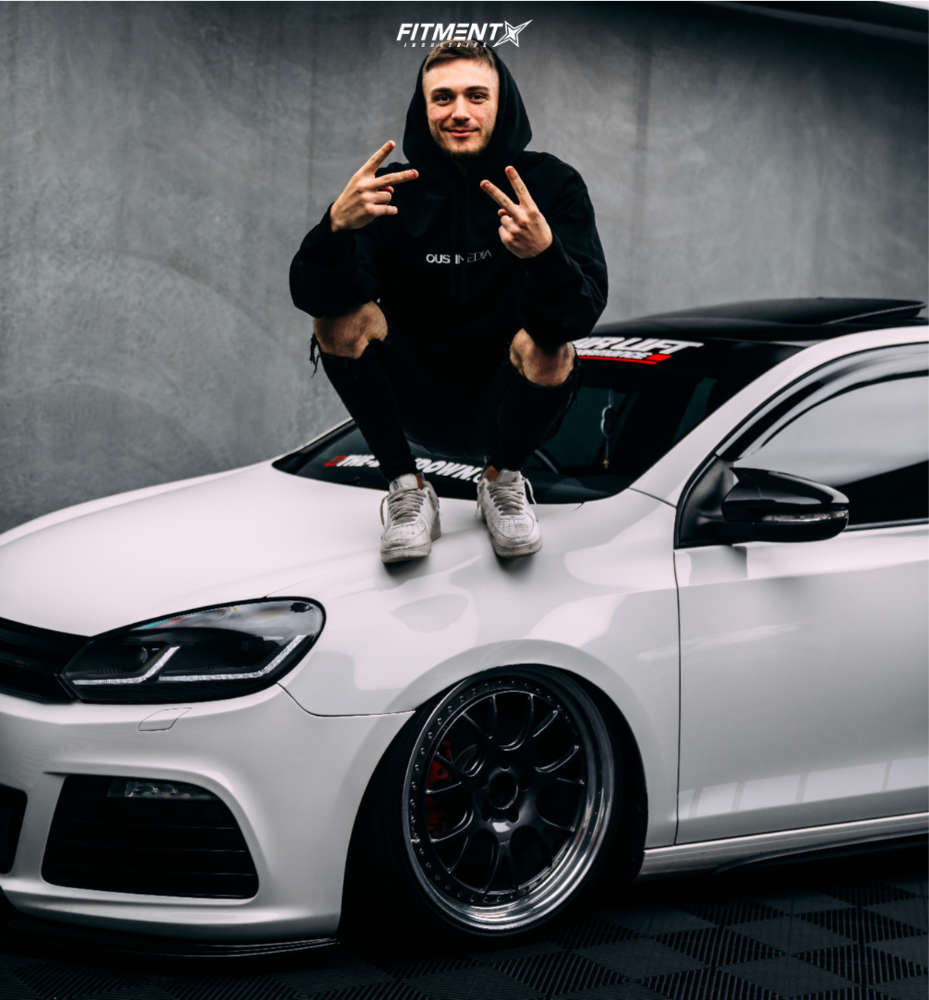 2011 Volkswagen GTI Base with 19x8.5 SSR Professor Ms3 and Nankang ...