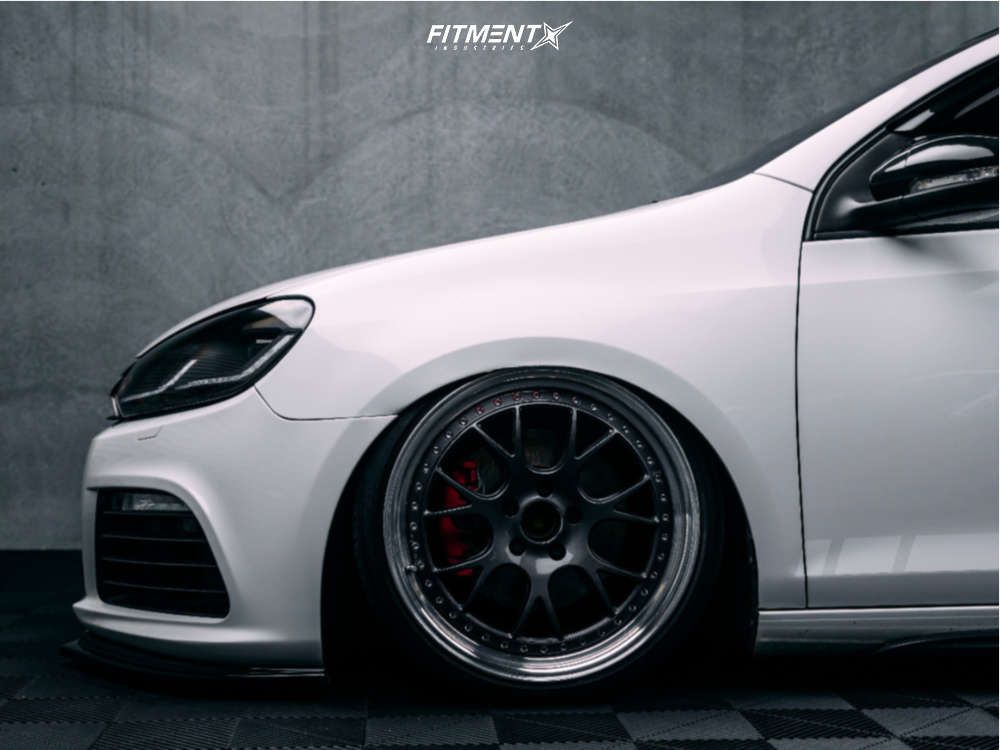 2011 Volkswagen GTI Base with 19x8.5 SSR Professor Ms3 and Nankang ...