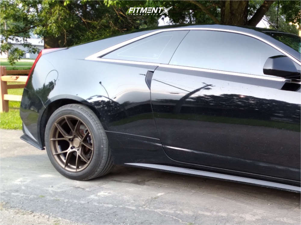 2013 Cadillac CTS Coupe with 18x8.5 Aodhan Ah11 and Michelin 235x50 on ...