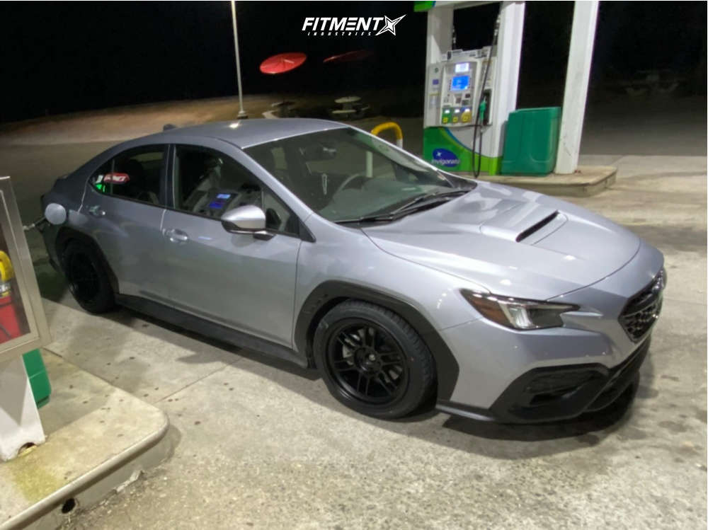 2022 Subaru WRX Base with 18x9.5 MST Suzuka and Summit 245x40 on ...