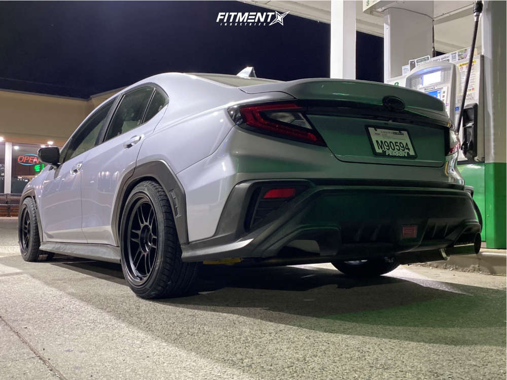 2022 Subaru WRX Base with 18x9.5 MST Suzuka and Summit 245x40 on ...