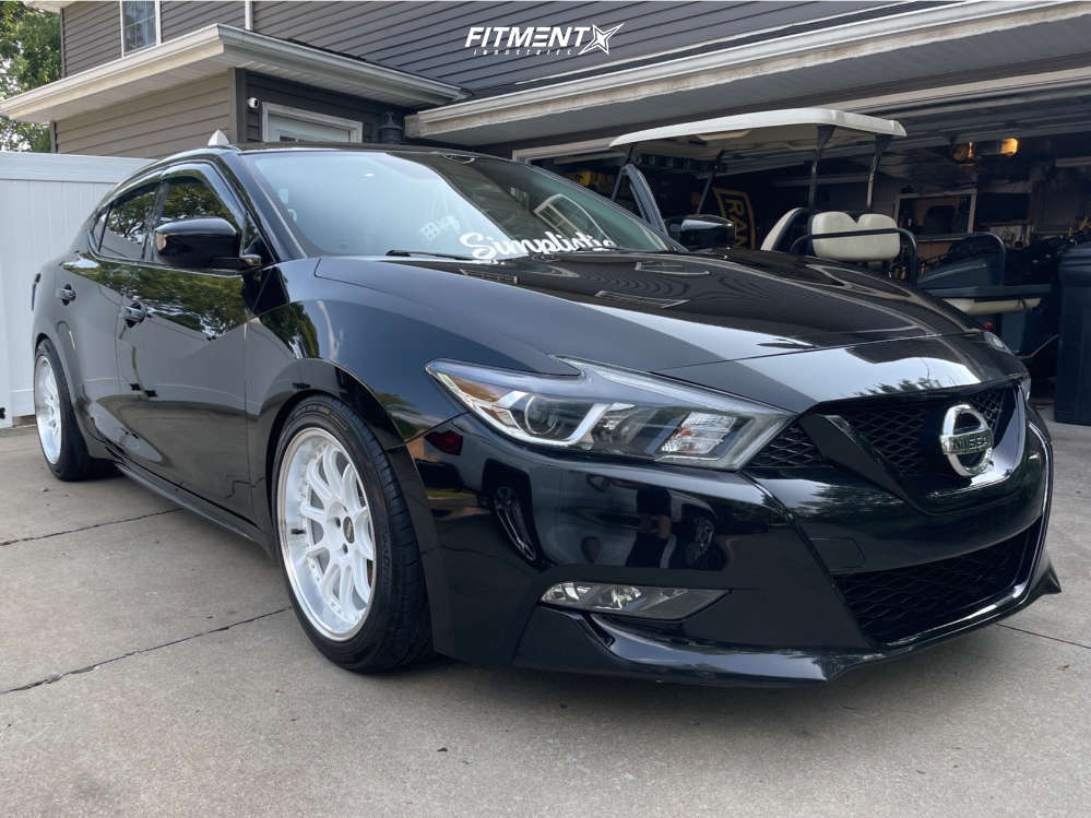 2018 Nissan Maxima S with 18x9.5 ESR Cs12 and Geo Tour 245x45 on ...