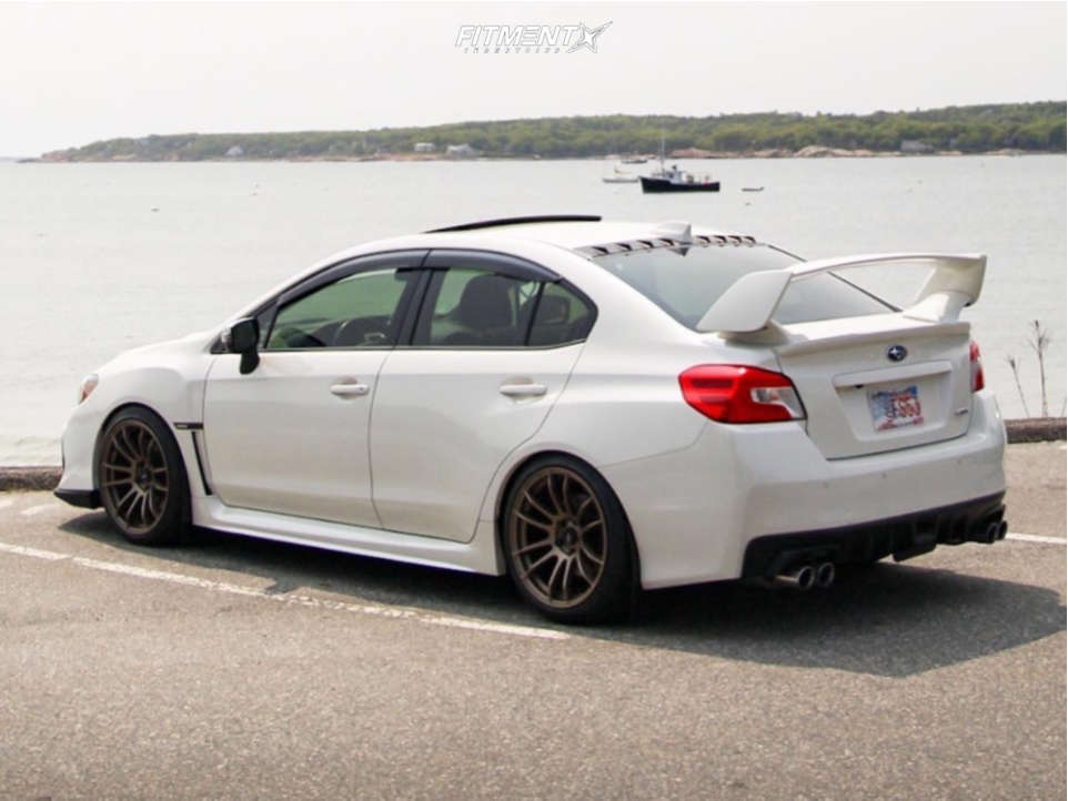 2019 Subaru WRX Premium with 18x9.5 AVID1 Av20 and Vercelli 235x40 on ...